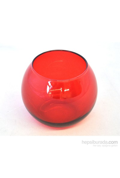 Paşabahçe Flora Kırmızı Vazo