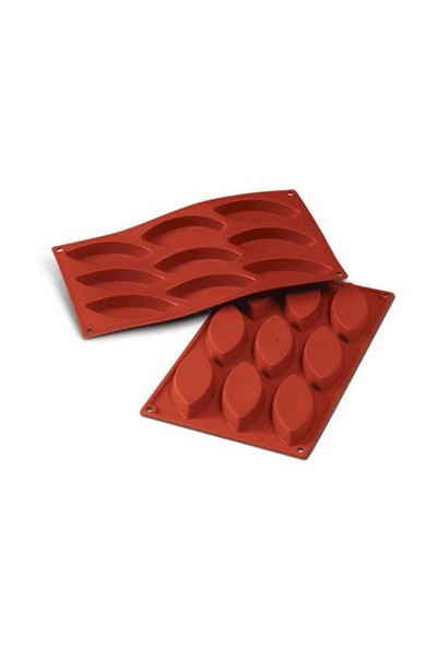 Silikomart Büyük Oval Silikon Kalıp Flexipan Sf039