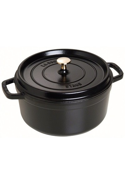 Staub Cocotte Döküm Tencere Siyah 26 cm