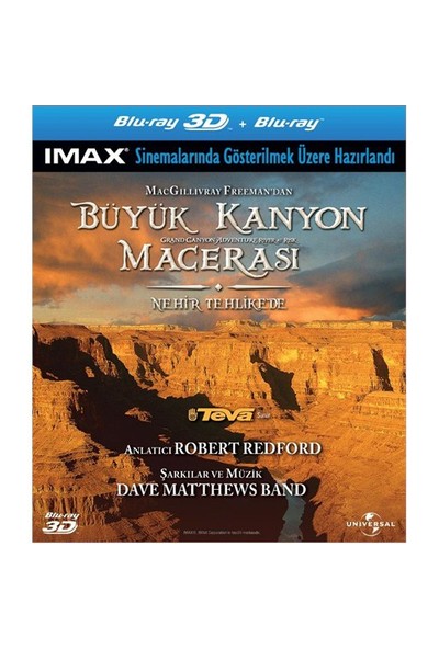 Grand Canyon Adventure 3D (Büyük Kanyon Macerası 3 Boyutlu) (Blu-Ray Disc)