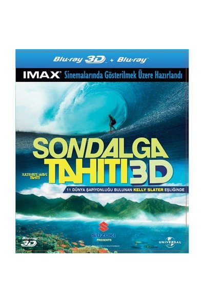 Ultimate Wave Tahiti 3D (Son Dalga Tahiti 3 Boyutlu) (Blu-Ray Disc)