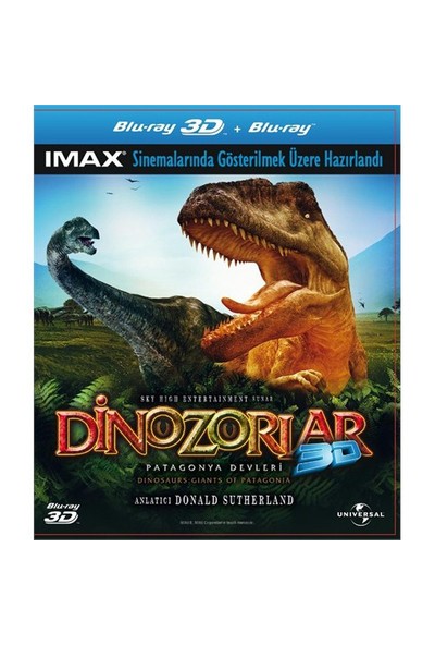 Dinasours Of Patagonia 3D (Dinazorlar: Patagonya Devleri 3 Boyutlu) (Blu-Ray Disc)