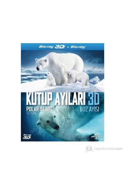 Polar Bears Ice Bear 3D (Kutup Ayıları Buz Ayısı) (Blu-Ray Disc)