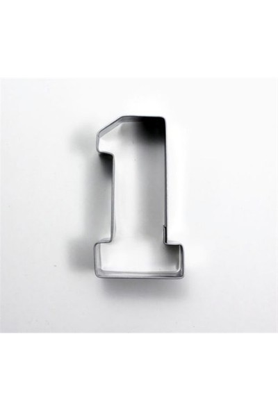 Toptansüs Sayı Kurabiye Kalıpları (1) Sayısı Kurabiye Kalıbı