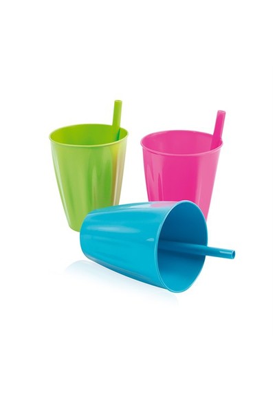 Kutulu Pipetli Bardak, Üçlü Set