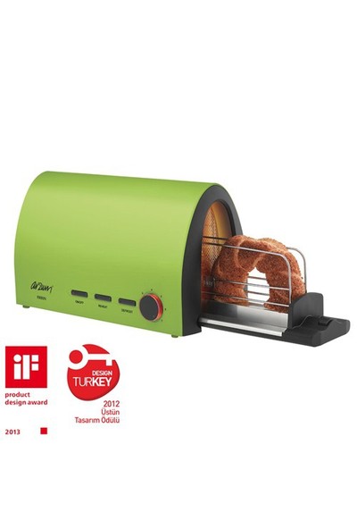 Arzum Fırrın Ekmek Kızartma Makinesi-Yeşil