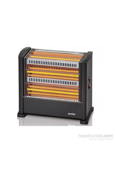 Simfer Nero 1650W Quartz Isıtıcı Simfer Nero 1650W Quartz Isıtıcı