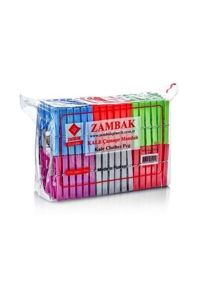 Zambak Kale 144 Adet Çamaşır Mandalı