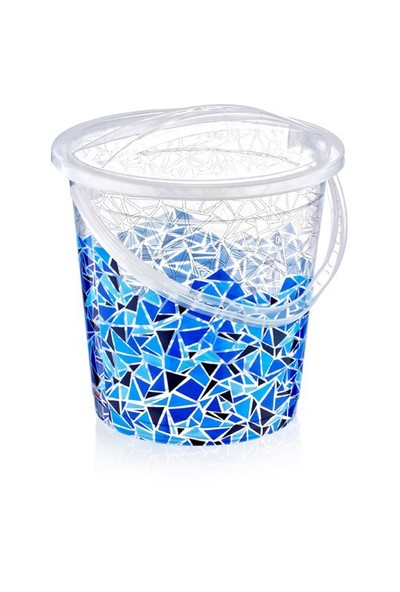 Flexy Desenli Kova No:4 Şeffaf