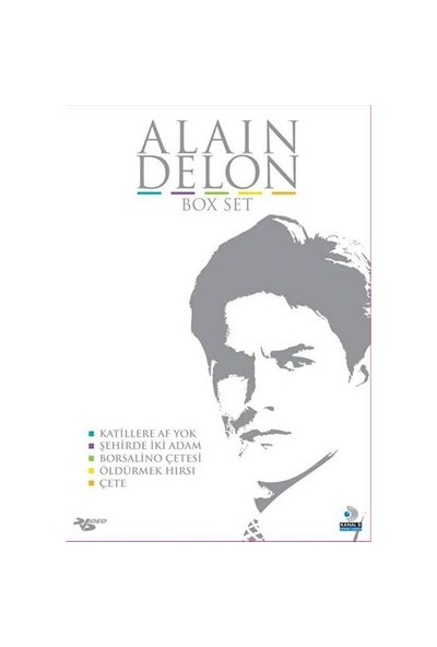 Alain Delon 5’li Box Set Alain Delon 5’li Box Set