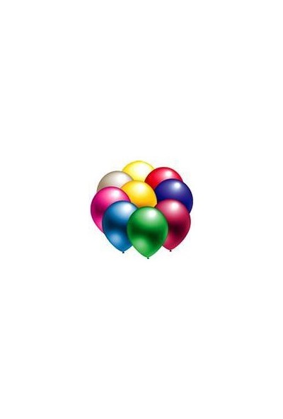 Renkli Parti Karışık Metalik Balon 25'Li Paket Renkli Parti Karışık Metalik Balon 25'Li Paket