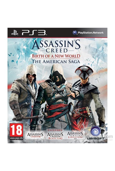 Assassins Creed American Saga PS3 Assassins Creed American Saga PS3