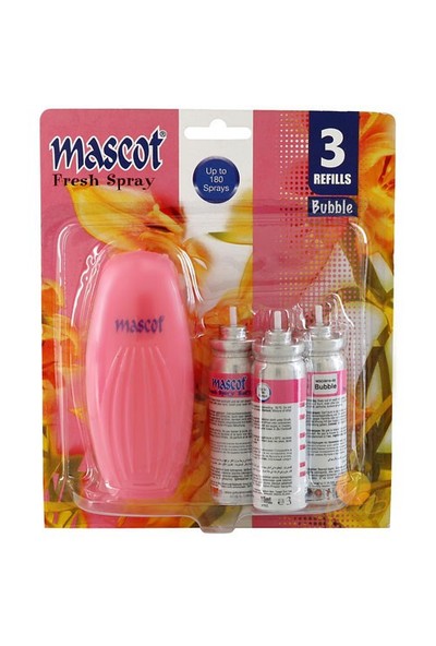 Mascot Fresh Sprey.Banyo Spreyi 3 Yedekli (MSC2232) Mascot Fresh Sprey.Banyo Spreyi 3 Yedekli (MSC2232)