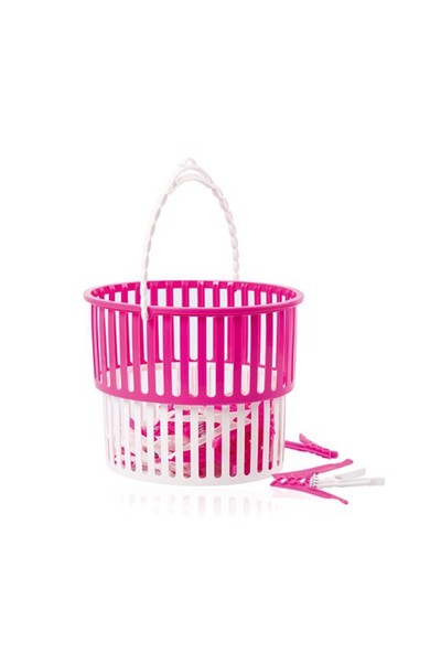 Titiz Körüklü Mandal Sepeti - 40 Adet Mandal Hediyeli Titiz Körüklü Mandal Sepeti - 40 Adet Mandal Hediyeli