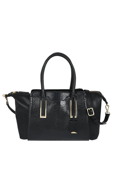 Nine West Çanta 60388652 Siyah Suni Deri Nine West Çanta 60388652 Siyah Suni Deri