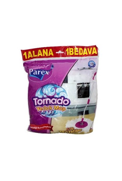 Parex Tornado Mikrofiber Yedek Mop Parex Tornado Mikrofiber Yedek Mop