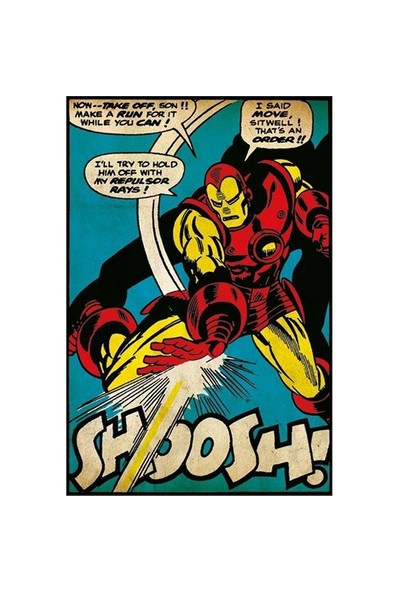 Pyramid International Maxi Poster - Iron Man Shoosh Pyramid International Maxi Poster - Iron Man Shoosh