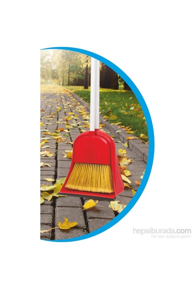 Flora F077 Mega Hazneli Süpürgeli Faraş