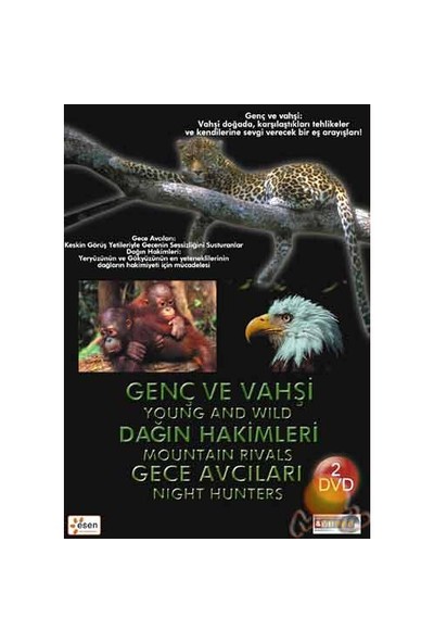 Young And wild Mountain Rıvals - Night Hunters (Genç ve Vahşi Dağın Hakimleri - Gece Avcıları (2 DVD ( DVD ) Young And wild Mountain Rıvals - Night Hunters (Genç ve Vahşi Dağın Hakimleri - Gece Avcıları (2 DVD ( DVD )