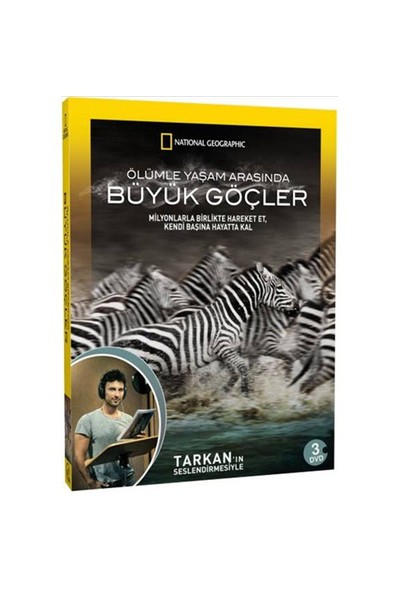 Ölümle Yaşam Arasında Büyük Göçler (Tarkan’ın Seslendirmesiyle) (3 Disc)