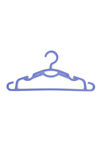 Titiz Mavi Çocuk Elbise Askısı 12 Li