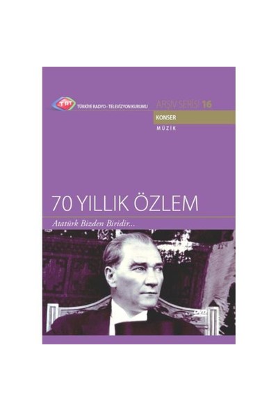70 Yıllık Özlem (TRT Arşiv Serisi 16) ( DVD ) 70 Yıllık Özlem (TRT Arşiv Serisi 16) ( DVD )