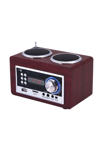 Goldmaster SR-122 Portatif Retro Radyo ve Ses Sistemi