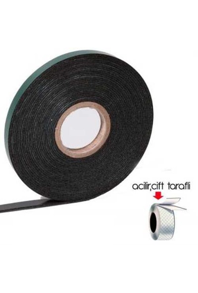 Uygun Çift Taraflı Köpük Bant 10 Mm 10 Mt