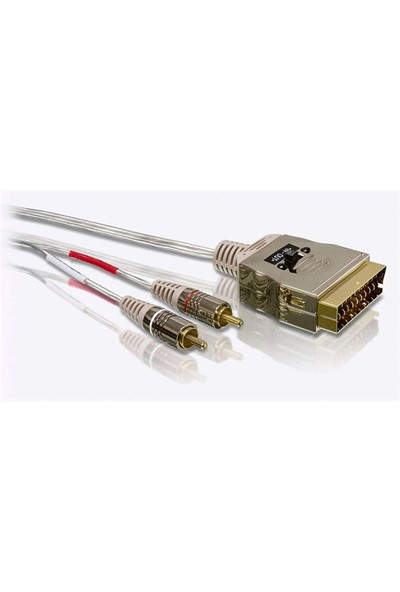 Philips Swv3051 Scart - 2Rca Ses Kablosu Philips Swv3051 Scart - 2Rca Ses Kablosu