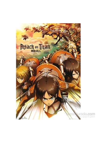 Attack On Titan Attack Maxi Poster Attack On Titan Attack Maxi Poster