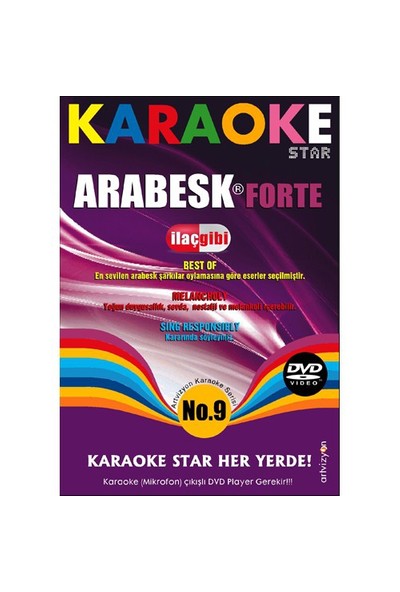 Karaoke Star No:9 Arabesk Forte - İlaç Gibi Karaoke Star No:9 Arabesk Forte - İlaç Gibi
