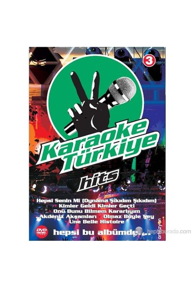 Karaoke Türkiye Hits- Karaoke Türkiye Hits 3 (Mikrofon Hediyeli) Karaoke Türkiye Hits- Karaoke Türkiye Hits 3 (Mikrofon Hediyeli)