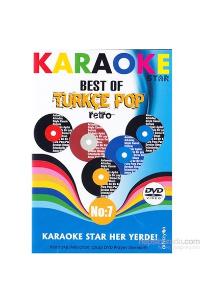 Karaoke Star No:7 Best of Türkçe Pop - Retro