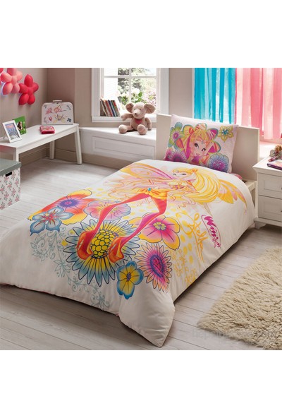 Taç Winx Magic Stella Tek Kişilik Nevresim Takımı