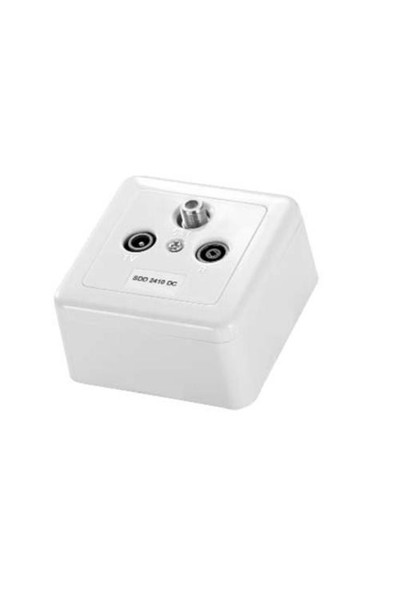 Atlanta Delta SDD-2410 Geçişli Uydu Prizi (Made in Germany)