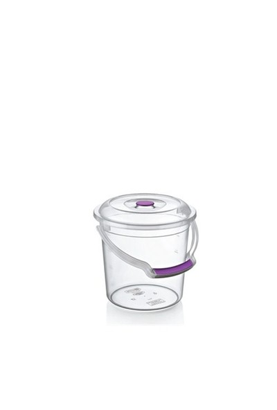 Hobby Life Plastik 5 Lt Su Kovası Şeffaf