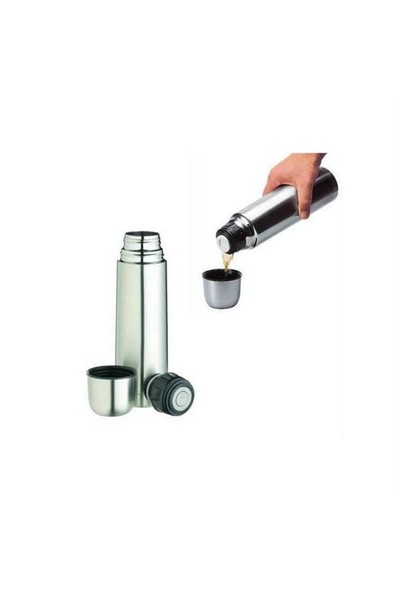 Penguen Mini 1 Lt İç Dış Çelik Termos Penguen Mini 1 Lt İç Dış Çelik Termos