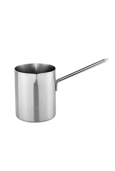 Tantitoni Paslanmaz Çelik Çift Agizli Silindir Cezve - 770 Ml