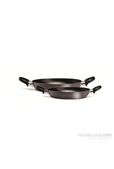Cem Promo 2'Li Sahan Set (18+20)-Antrasit Cem Promo 2'Li Sahan Set (18+20)-Antrasit