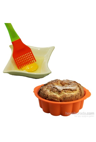 Softbowl Kamelya+Yaprak Fırça Set