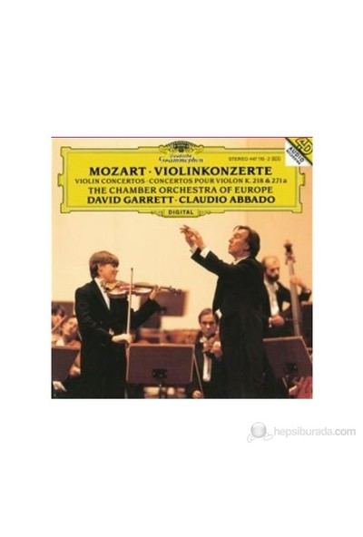 David Garrett - Mozart: Violin Concertos David Garrett - Mozart: Violin Concertos
