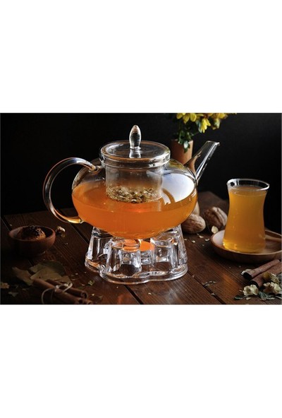 Bambum Sonnia Süzgeçli Cam Demlik 1400 Ml.