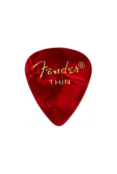 Pena Fender Red Moto Thin Pena 0980351709 Pena Fender Red Moto Thin Pena 0980351709