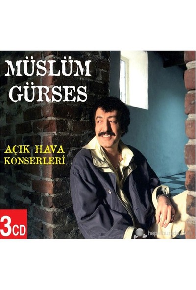 Müslüm Gürses Açık Hava Konserleri (3 CD)