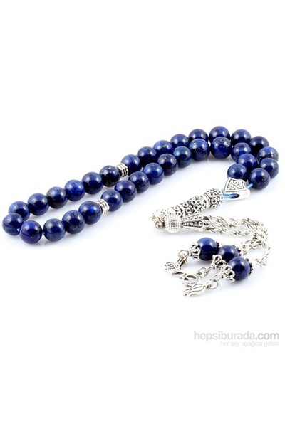 Tesbih1453 Altın Piritli Lapis Lazuli Taşı Tesbih 8X8mm Tesbih1453 Altın Piritli Lapis Lazuli Taşı Tesbih 8X8mm