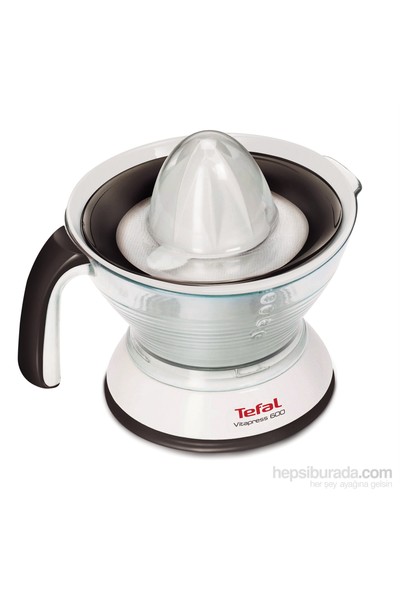 Tefal ZP300138 Vitapress 0 6 L Kapasiteli Ergonomik Narenciye Sıkacağı Beyaz - 1500637047