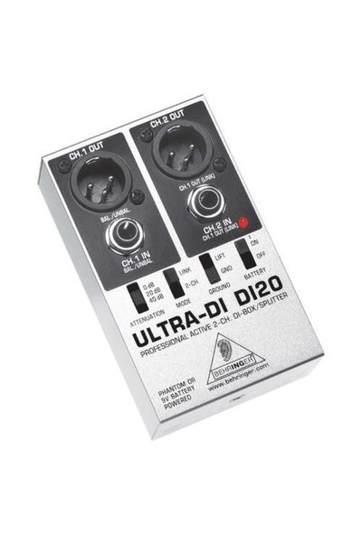 Behringer Ultra-dı DI20 Behringer Ultra-dı DI20
