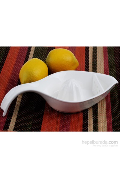 iHouse 5784 Seramik Limon Sıkacağı Beyaz