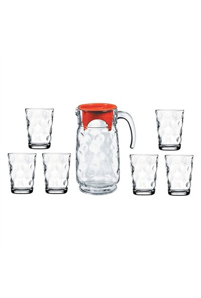 Paşabahçe Kırmızı Kapaklı Space Su Takımı