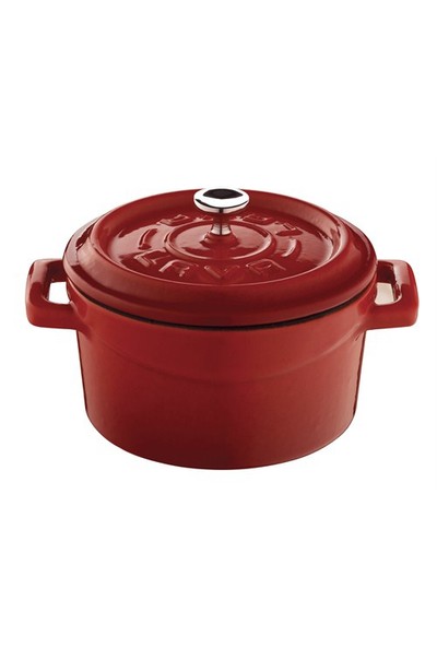 Lava Mini Tencere - Çap(Ø)10 cm. Kırmızı